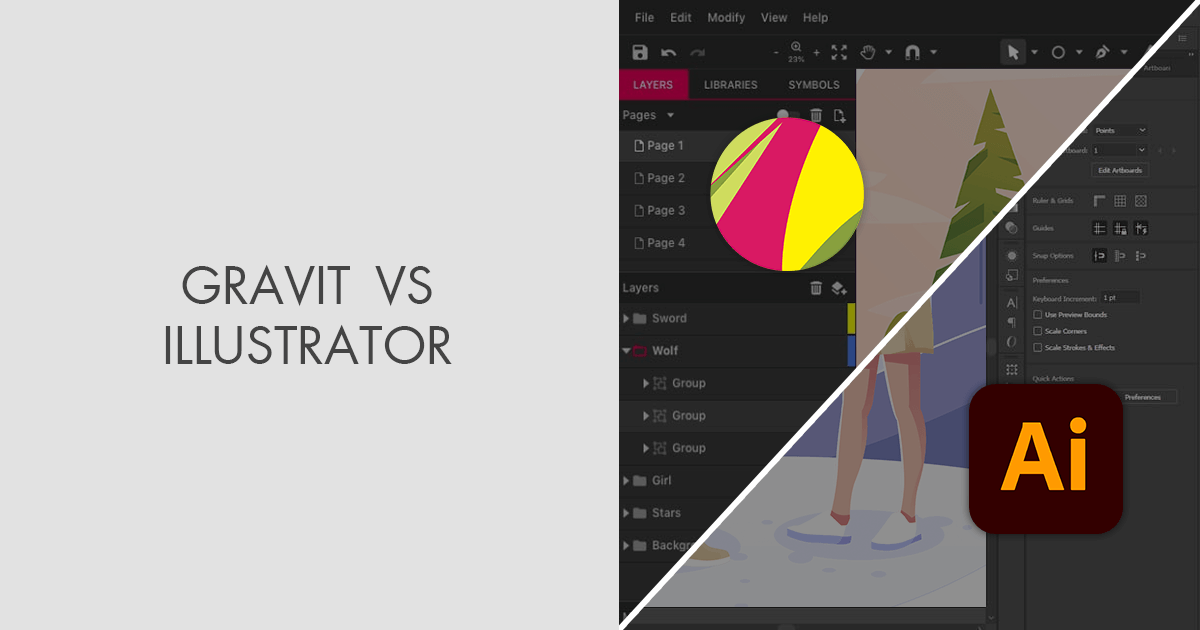Gravit vs Illustrator: Which Software Is Better?