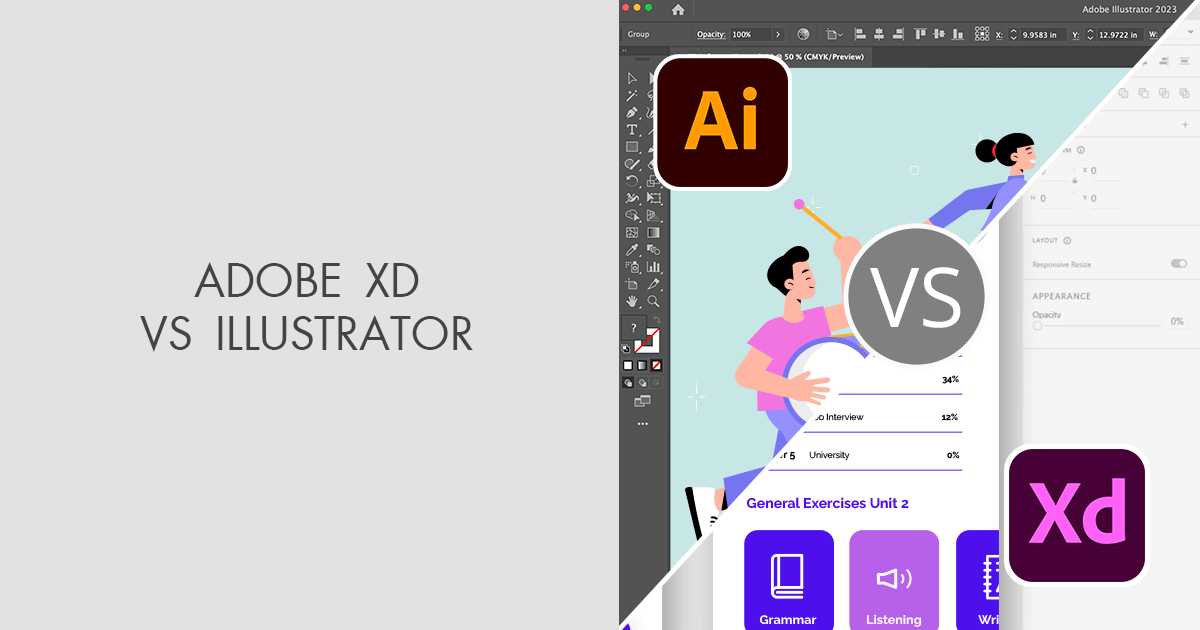 Adobe XD vs Illustrator: Which Isn't the Right Tool for You?