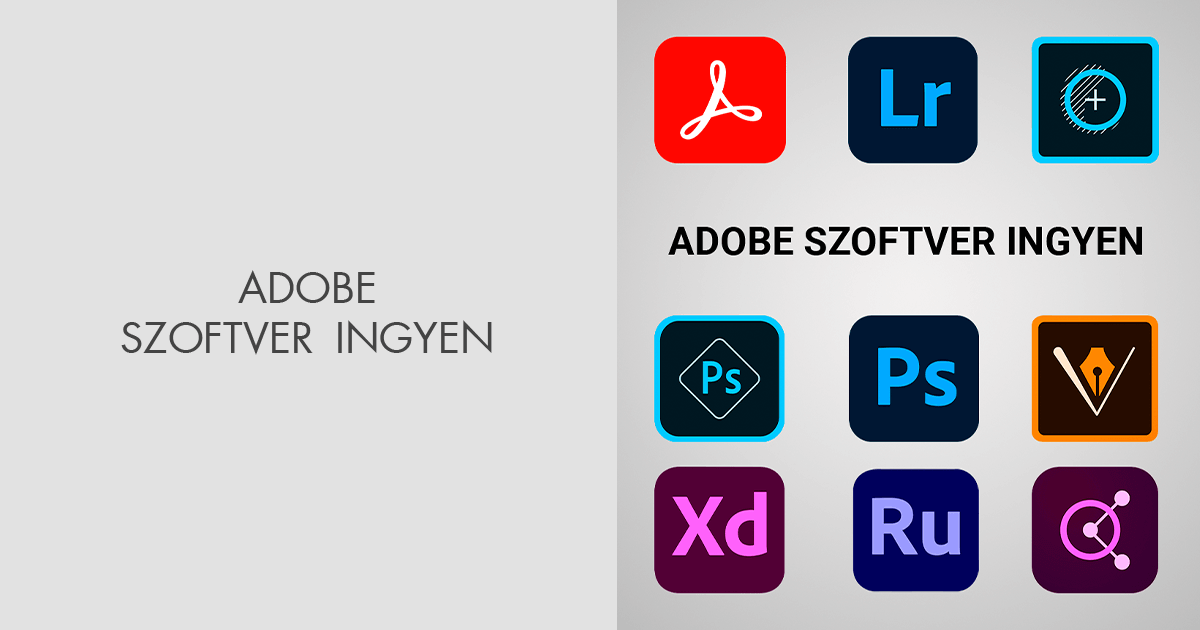 10 Teljesen Ingyenes Adobe Szoftver Előfizetés Nélkül