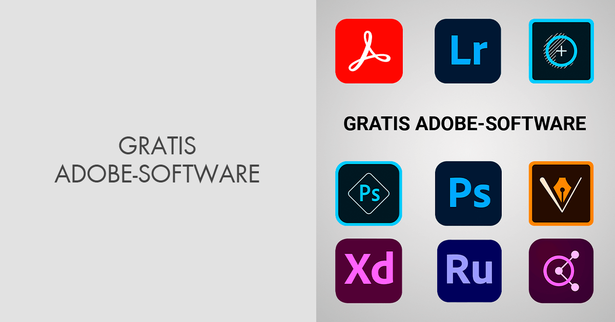 10 Absoluut Gratis Adobe-Software Zonder Abonnement