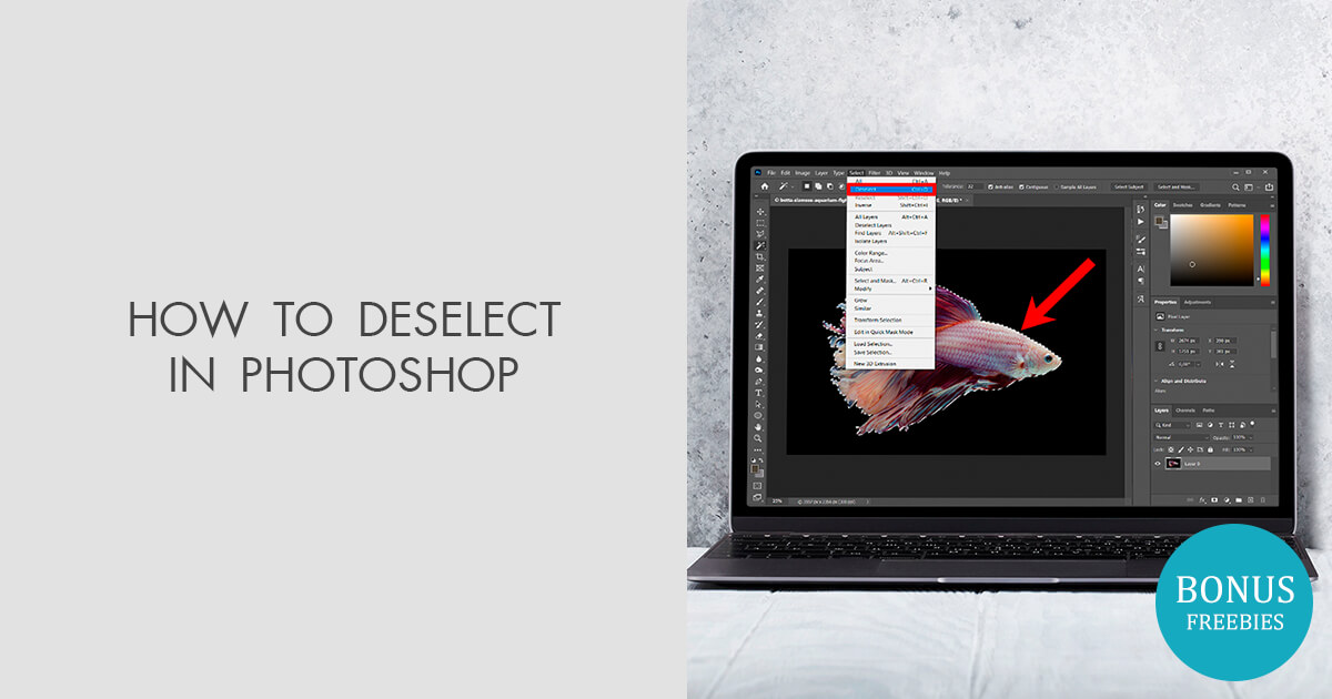 How to Deselect in Photoshop: Simple Tutorial
