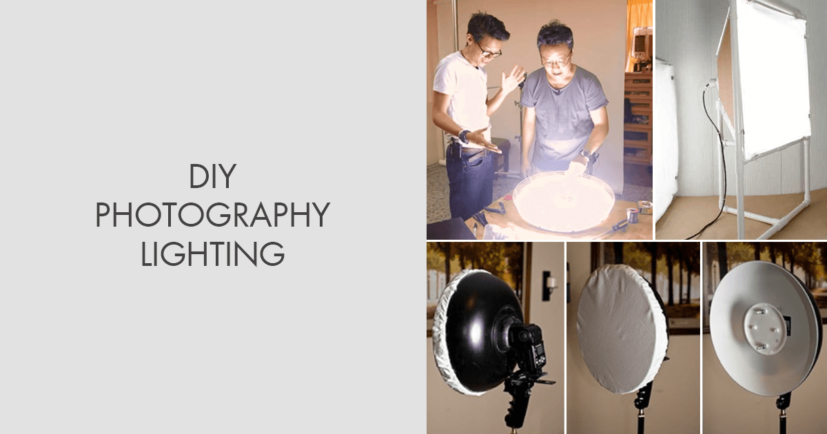 14 DIY Photography Lighting Ideas & Handy Lifehacks