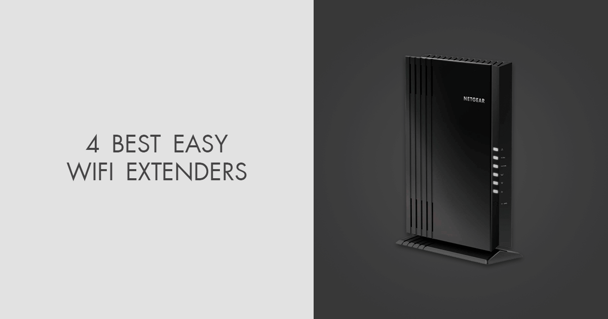 4 Best Easy WiFi Extenders in 2025