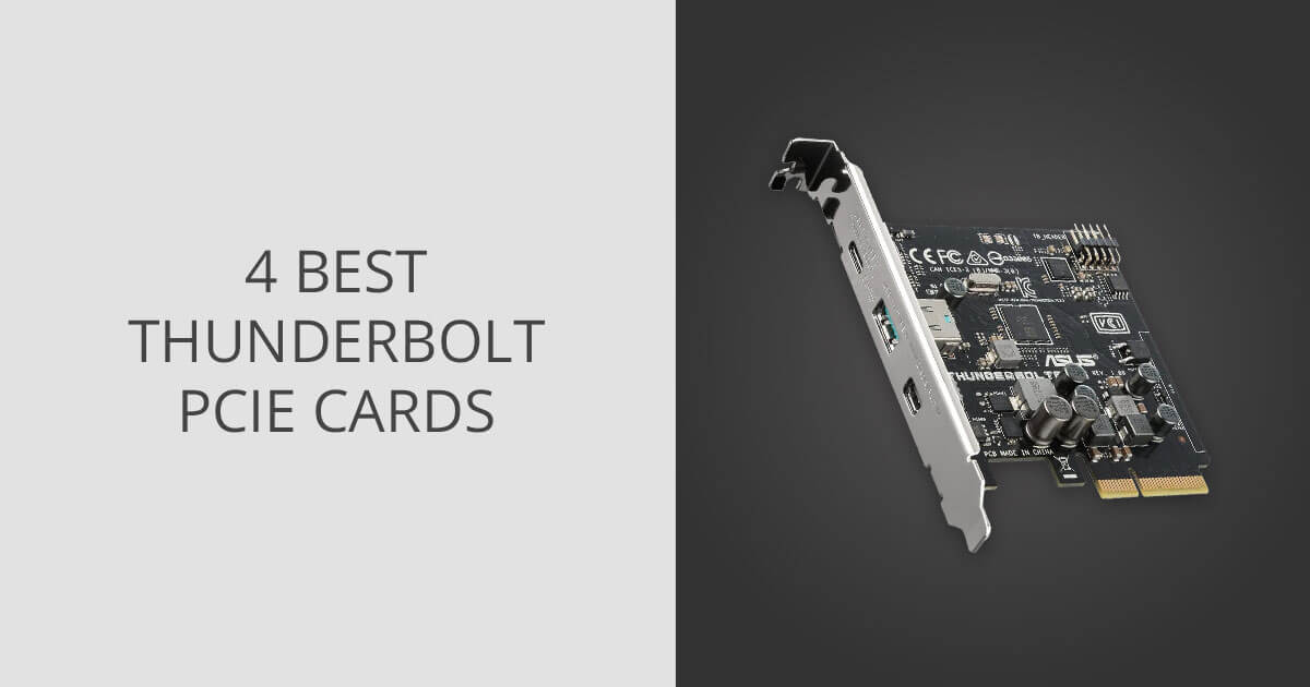 4 Best Thundervolt PCIe Cards in 2025