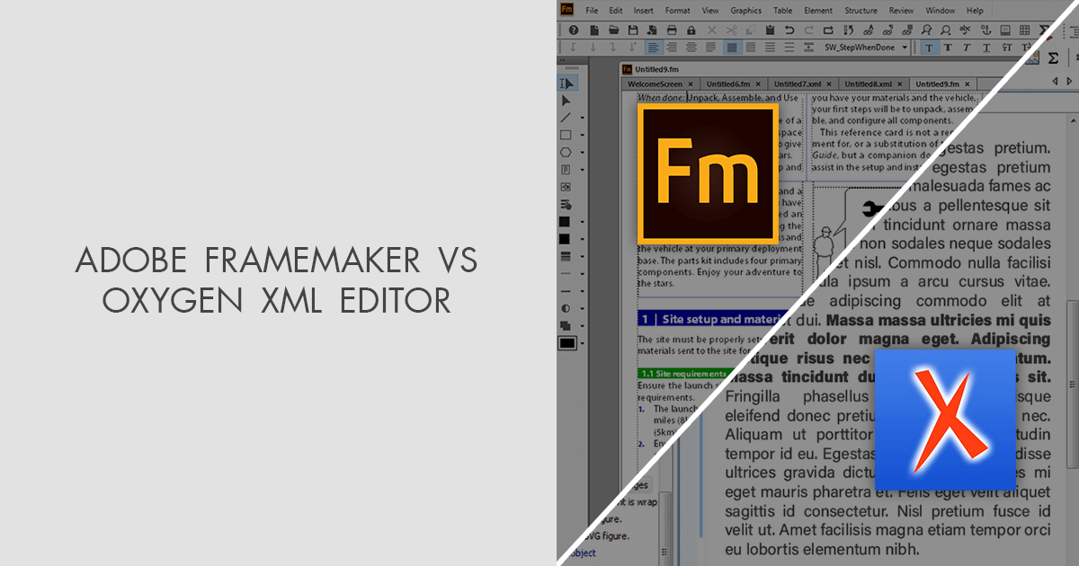 Adobe FrameMaker vs Oxygen XML Editor: Which Software Is Better?