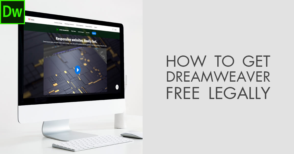 Hur Man Får Dreamweaver Gratis Lagligt - Gratis Nedladdning Av ...