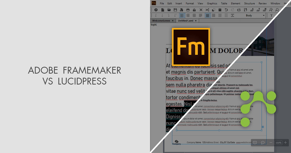 Adobe FrameMaker vs Lucidpress: Which Software Is Better?