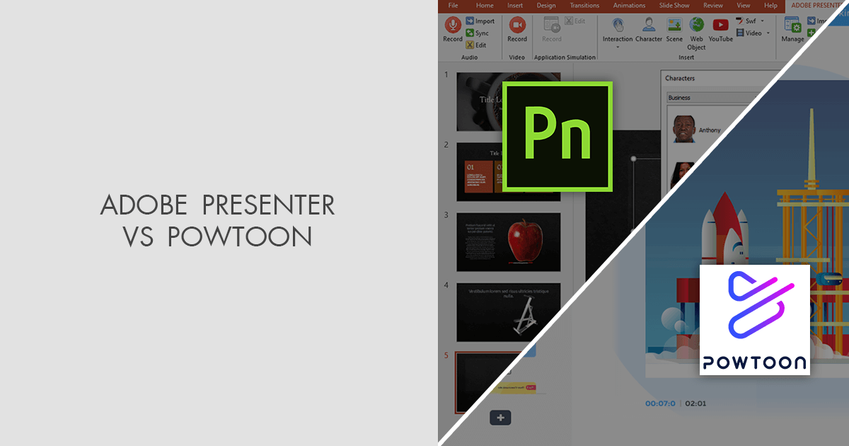 Adobe Presenter vs Powtoon: Which Software Is Better?