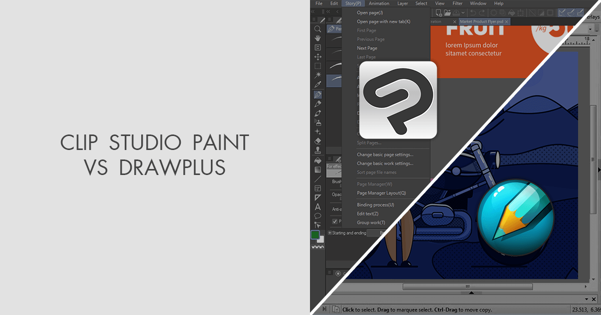 Clip Studio Paint vs DrawPlus: Which Software Is Better?
