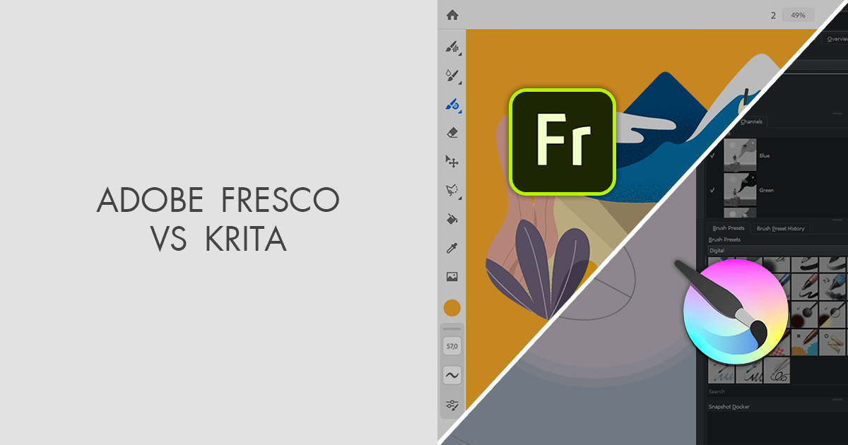 Adobe Fresco vs Krita: Which One DIDN’T Meet Expectations?