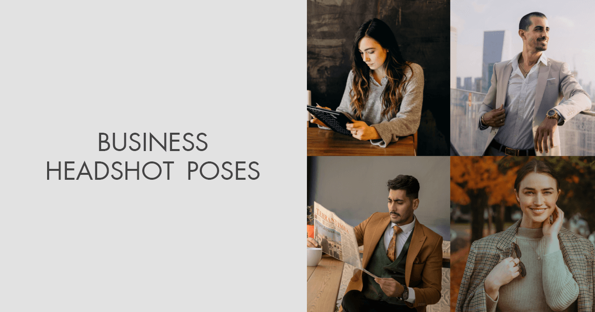 Business Headshot Poses: How to Pose Professionally