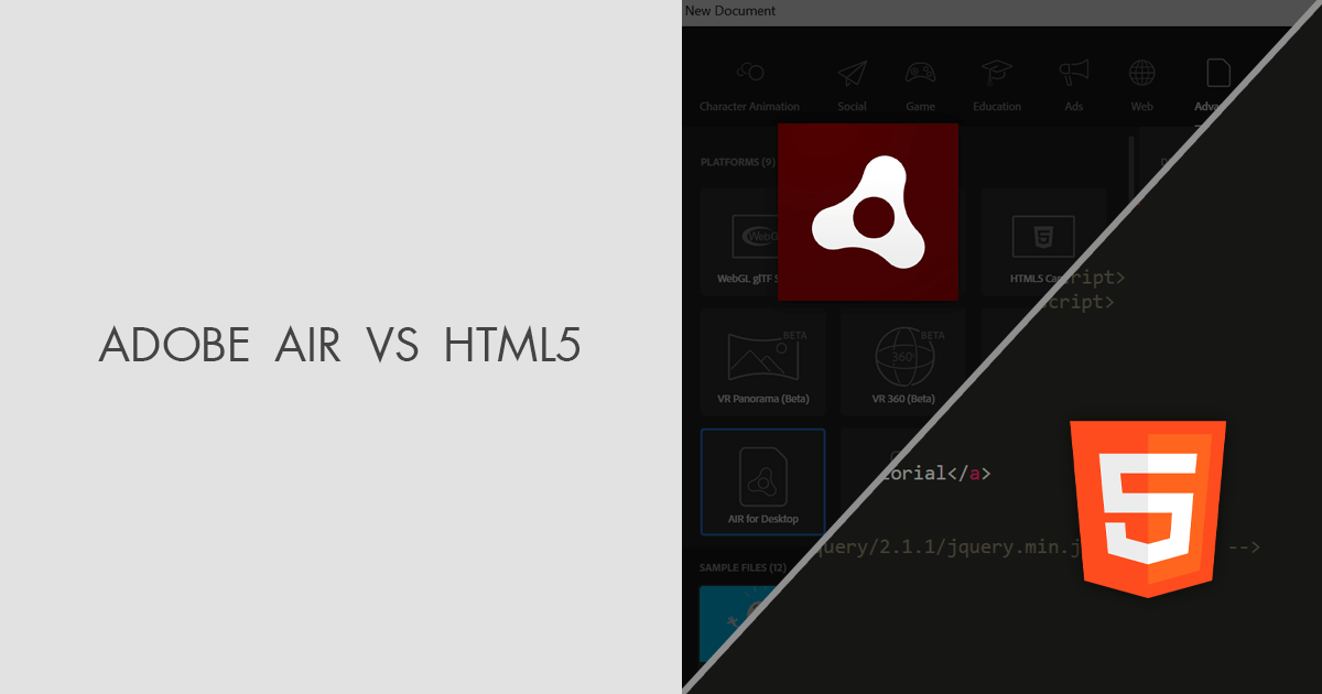 Adobe AIR vs HTML5: Which Software is Better?