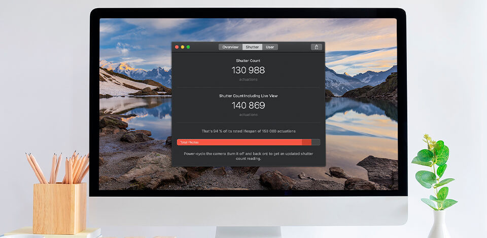 6 Different Methods to Find Out Nikon Shutter Count Info