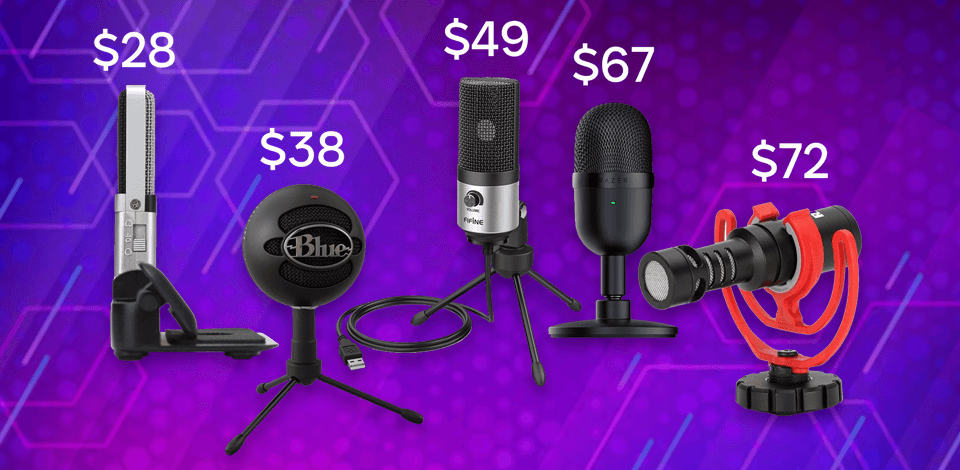 9 Best Cheap Microphones for YouTube [from $20 to $100]