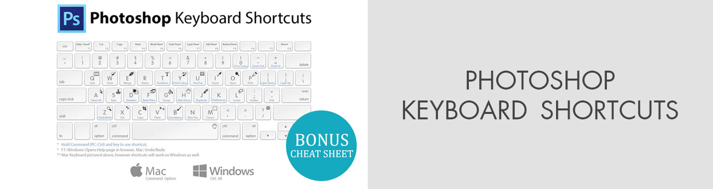 20 Photoshop Keyboard Shortcuts for Photographers