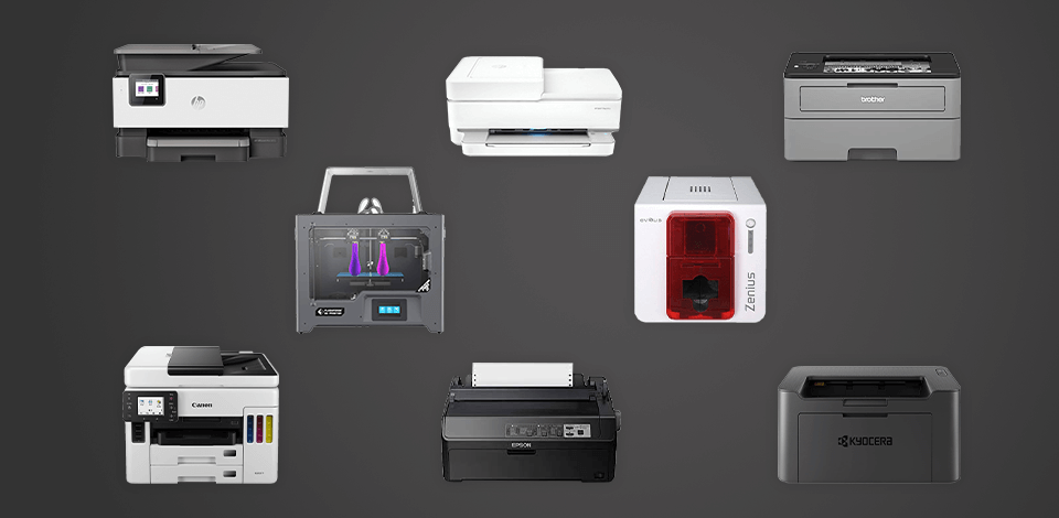 8 Different Types of Printers: Which is Better for You?
