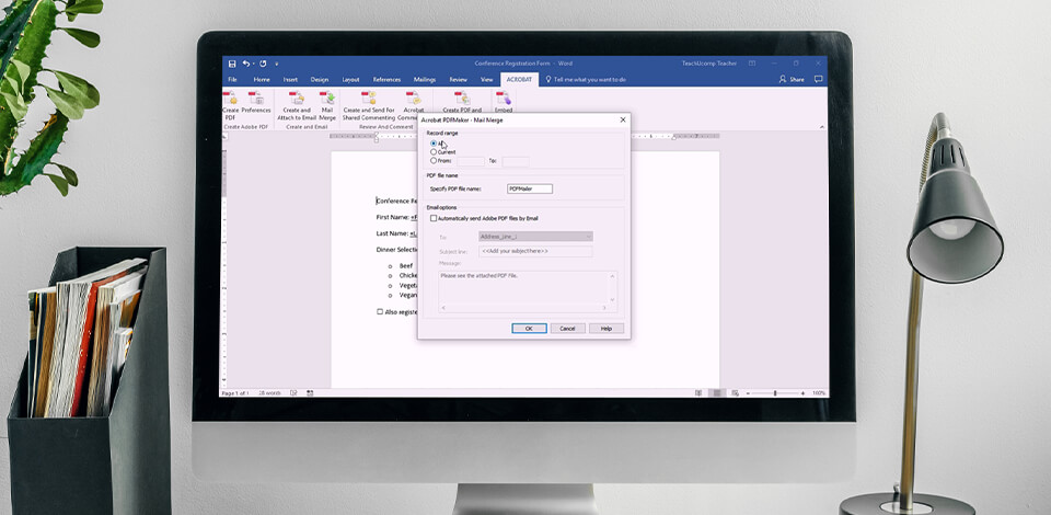 How to Mail Merge PDF with Adobe Acrobat: 8 Steps