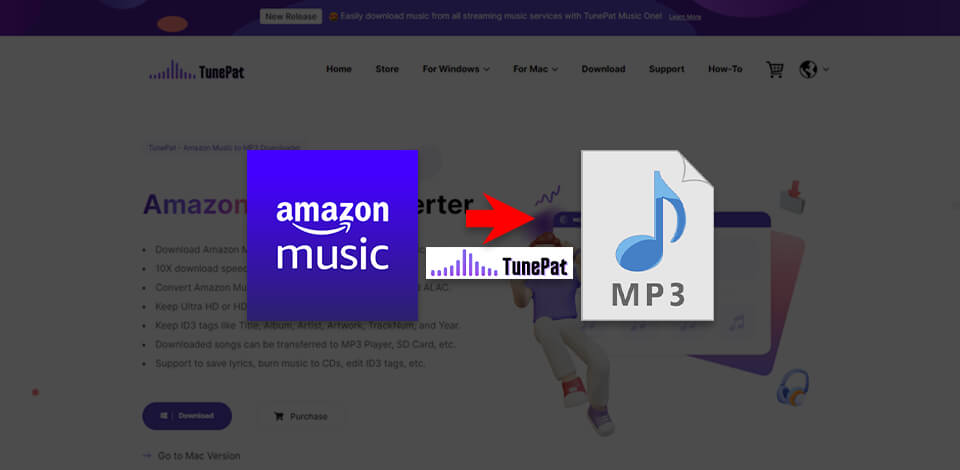 How to Convert Amazon Music to MP3 in TunePat