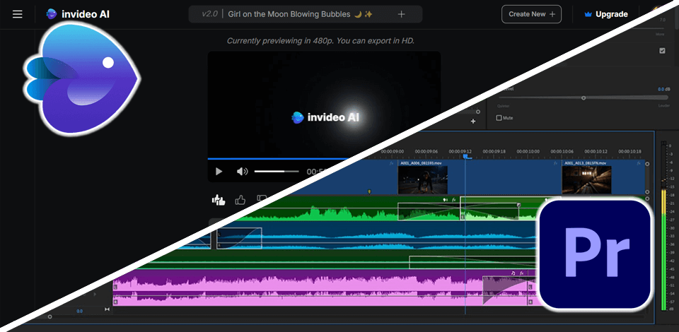 InVideo vs Adobe Premiere Pro: Which Is Right for Your Tasks?