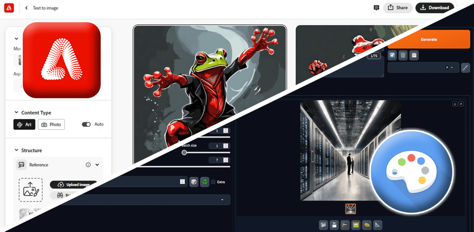 Adobe Firefly vs Stable Diffusion: ¿Quién define la IA creativa?