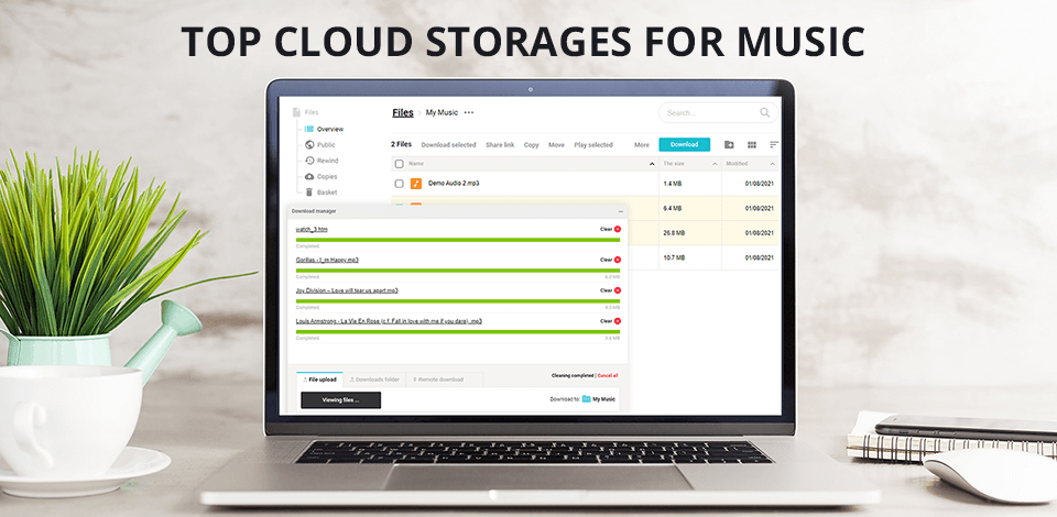 7 Best Cloud Storages For Music in 2024
