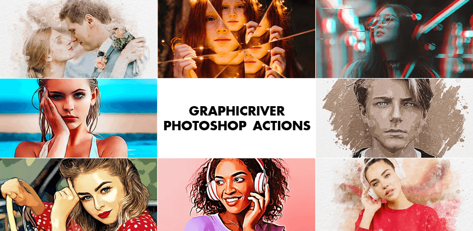 GraphicRiver Photoshop Actions Review & Free Alternatives
