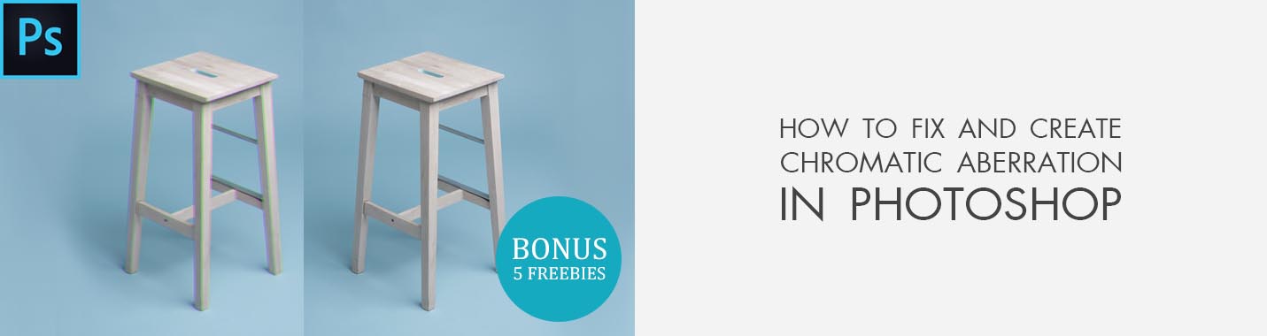 Add or Remove Chromatic Aberration Photoshop Effect + Free Filters