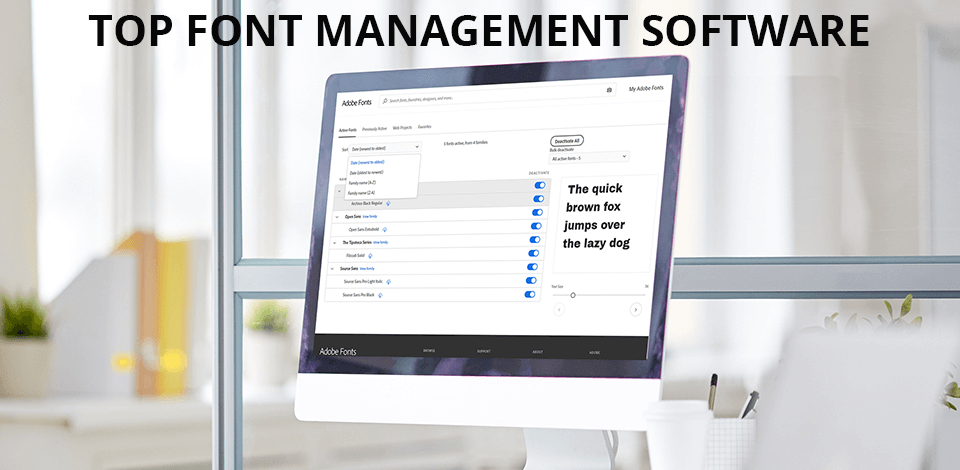 5 Best Font Management Software in 2025