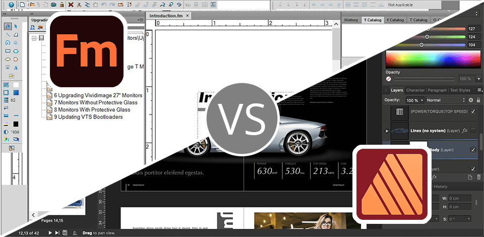 Adobe FrameMaker vs Affinity Publisher: Which Software Is Better?