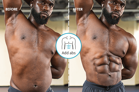 Editor de fotos de Six Pack en línea [GRATIS]