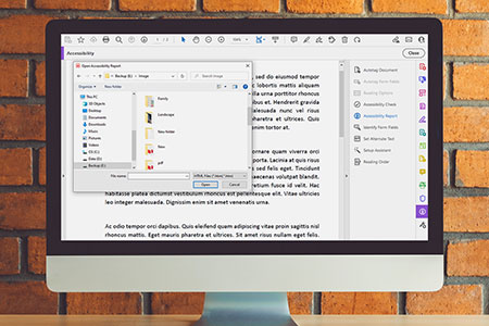How to Make PDF File Accessible in Adobe Acrobat Pro