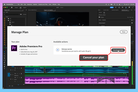 How to Cancel Adobe After Effects Subscription Without Fees