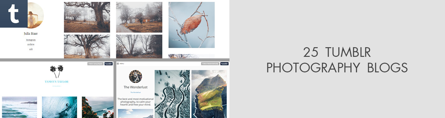 25 Best Tumblr Photography Blogs to Follow