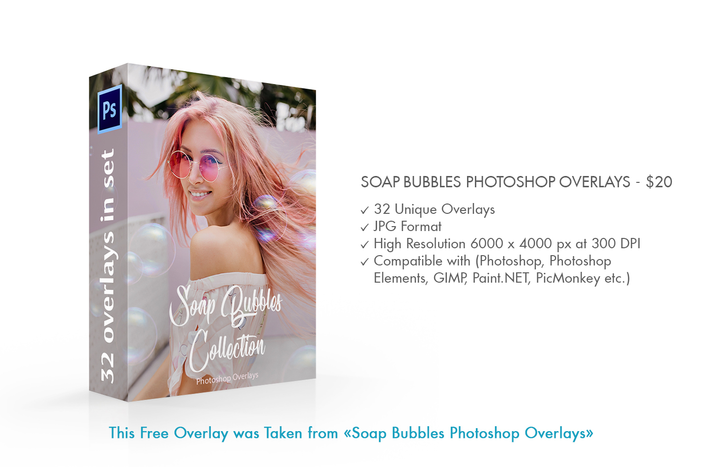 Free Photoshop Bubble Overlay Bundle|Free Bubble Overlays for Photoshop