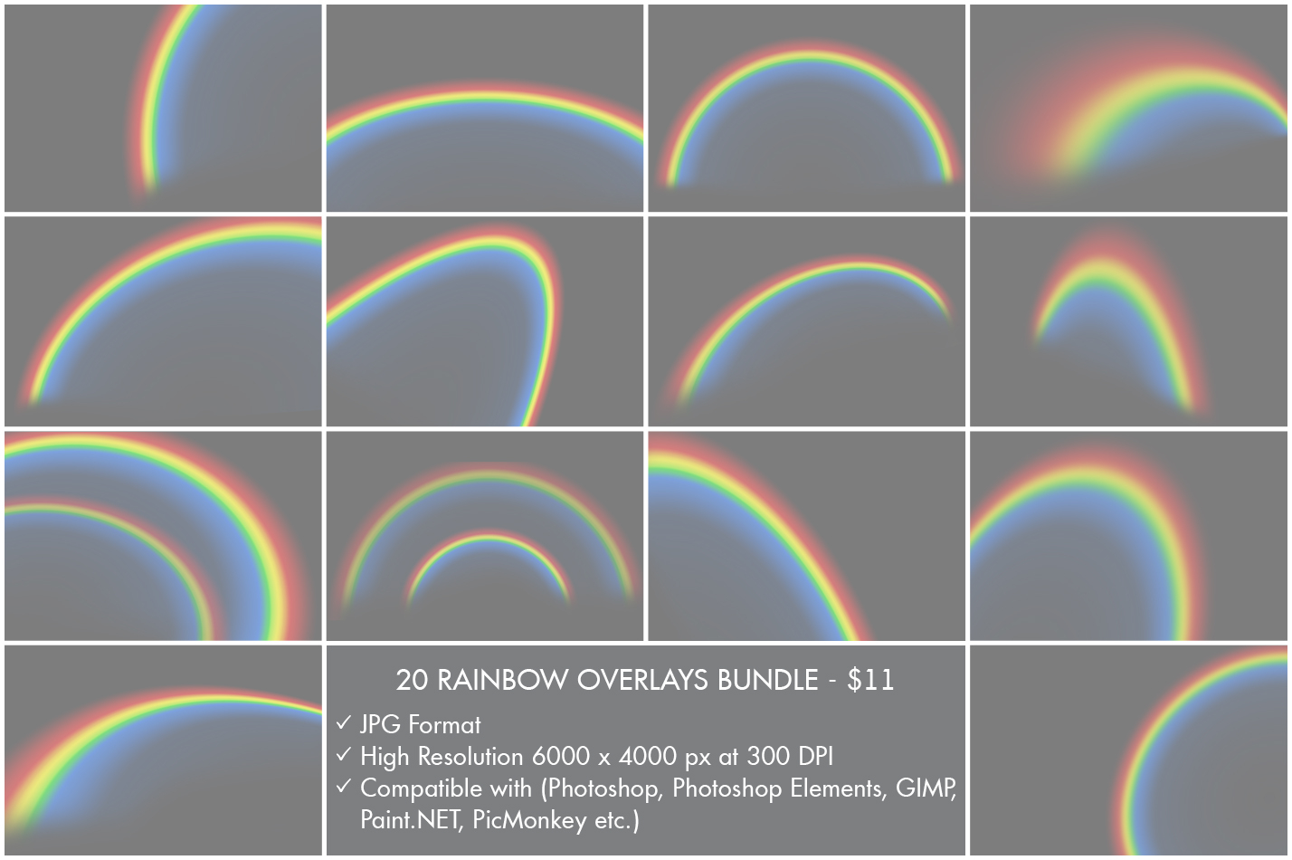 Free Rainbow Overlay 4