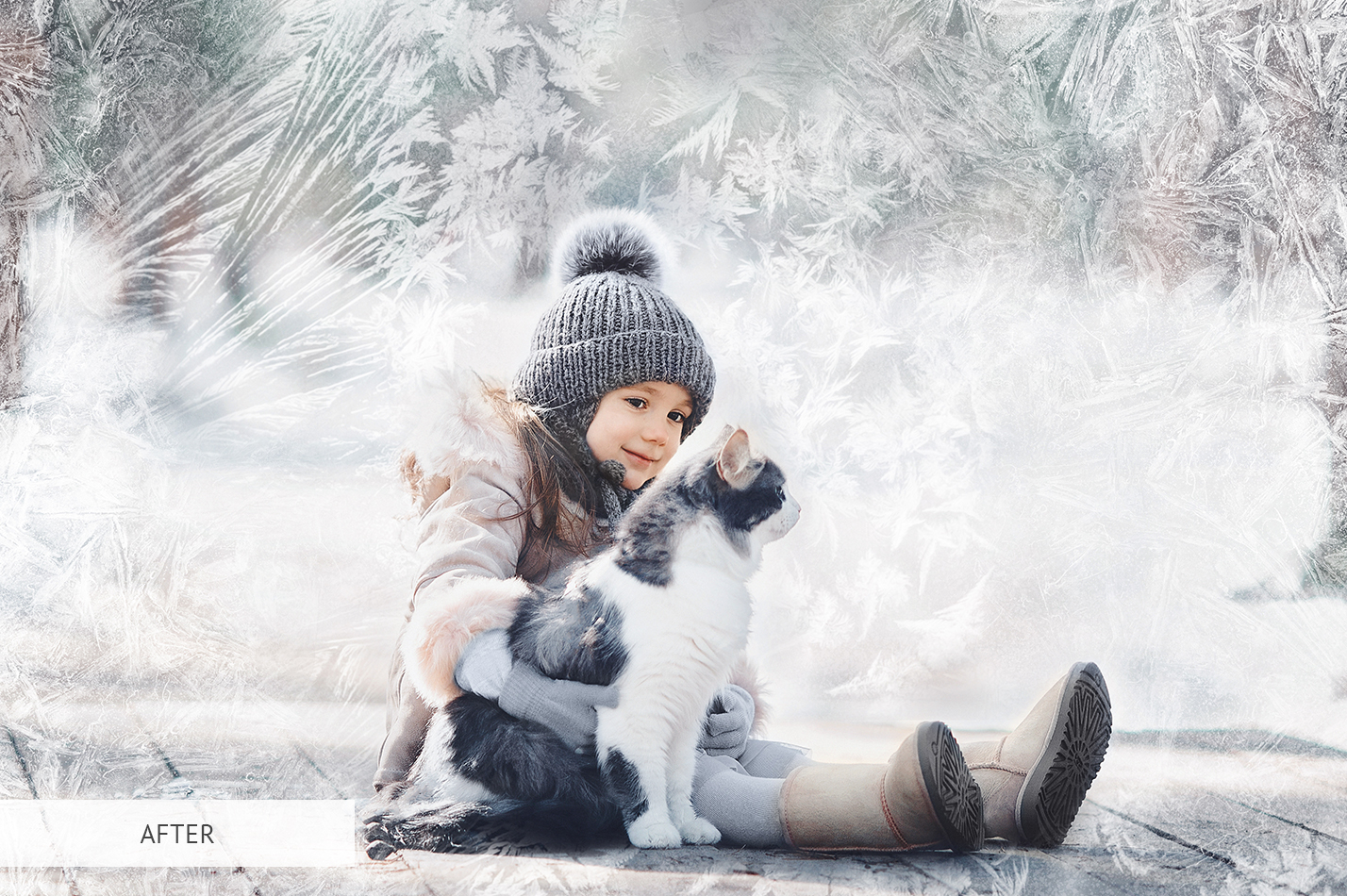 Photoshop Frost Overlay Bundle Includes 10 Free Frost Overlays