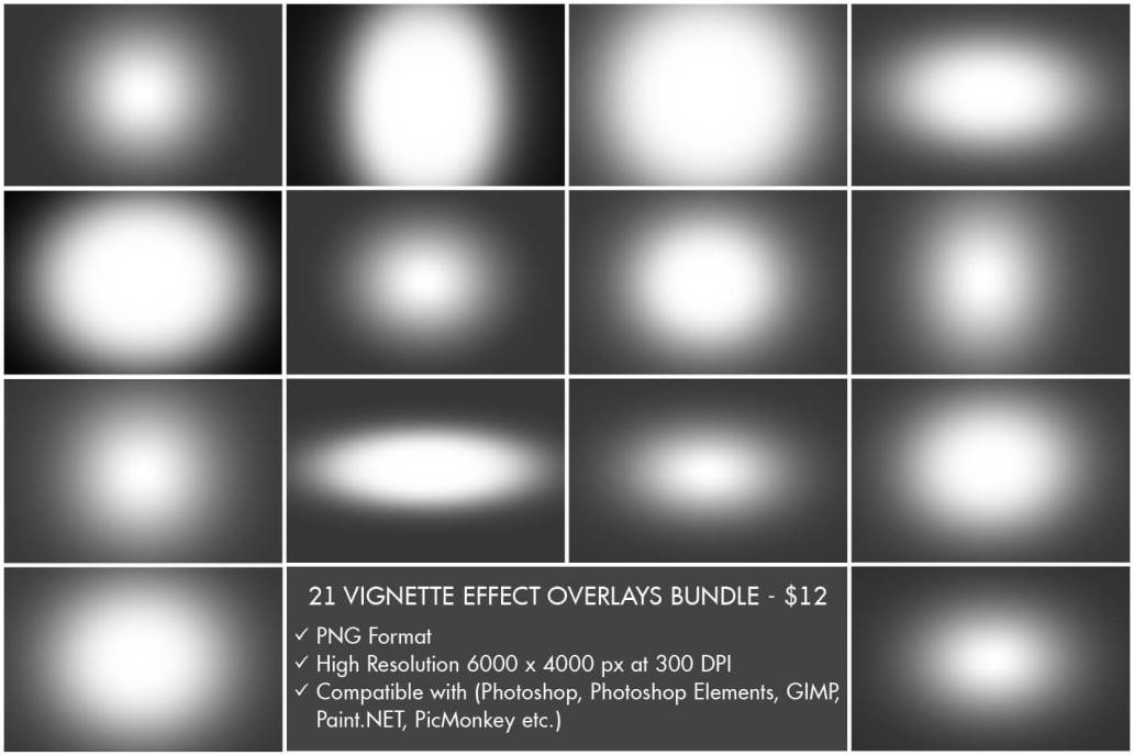 Vignette Overlay Photoshop - Download for Free