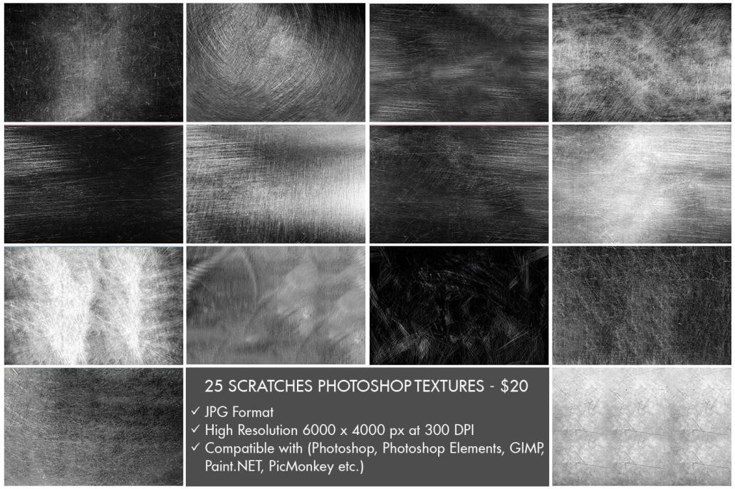 Scratches Texture – Free Collection | Scratch Texture Photoshop