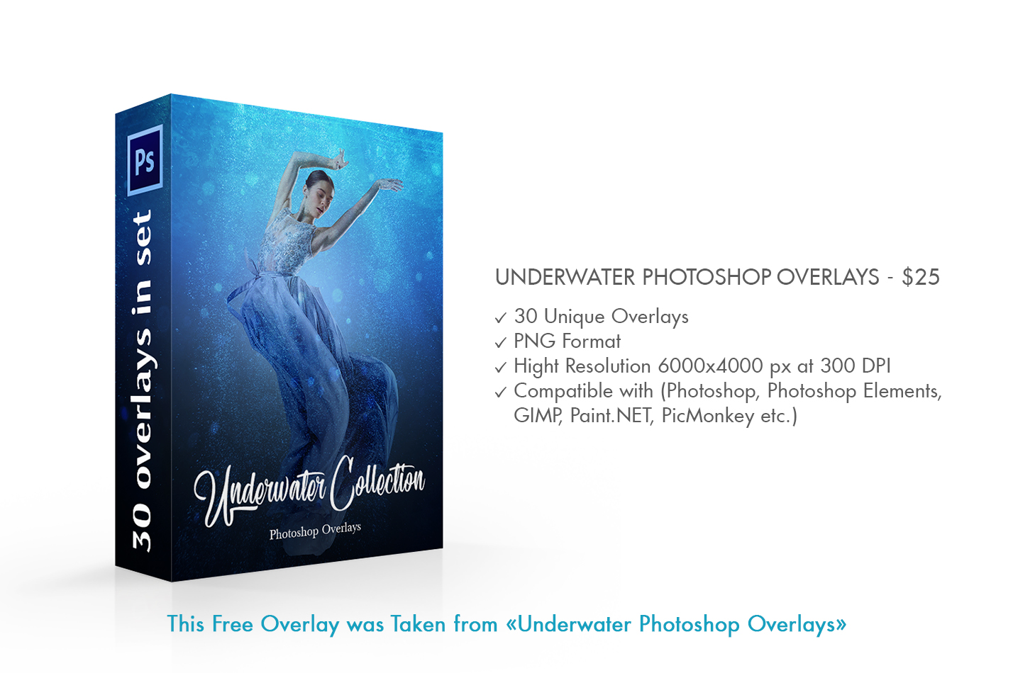 10 Free Underwater Overlays in PNG
