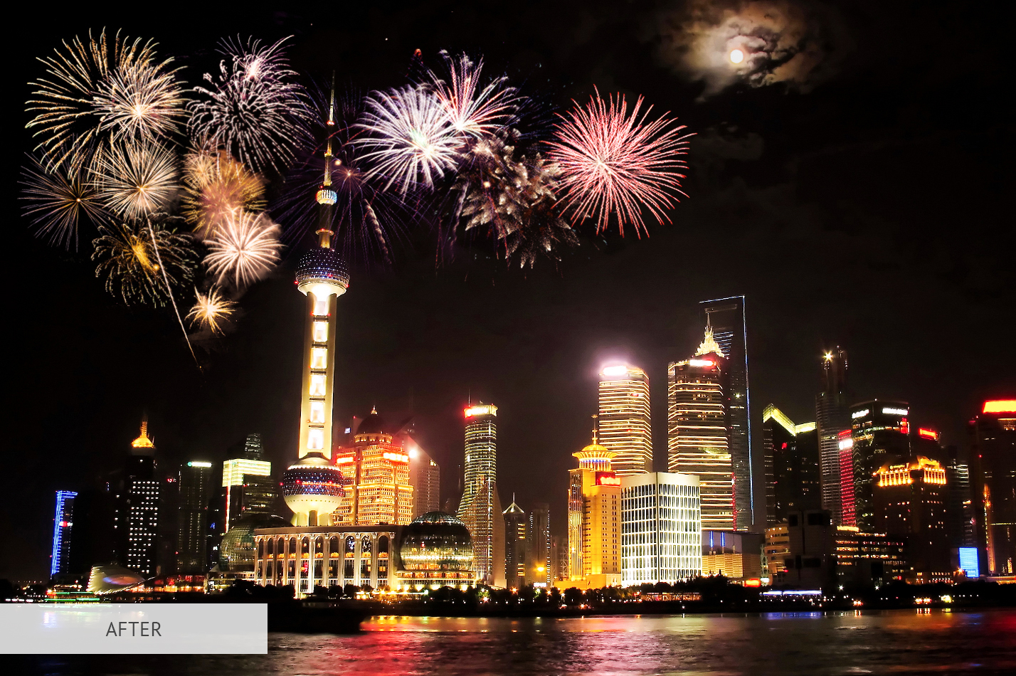 Bright Fireworks Photoshop Overlays – 55 Firework Overlays in one Set