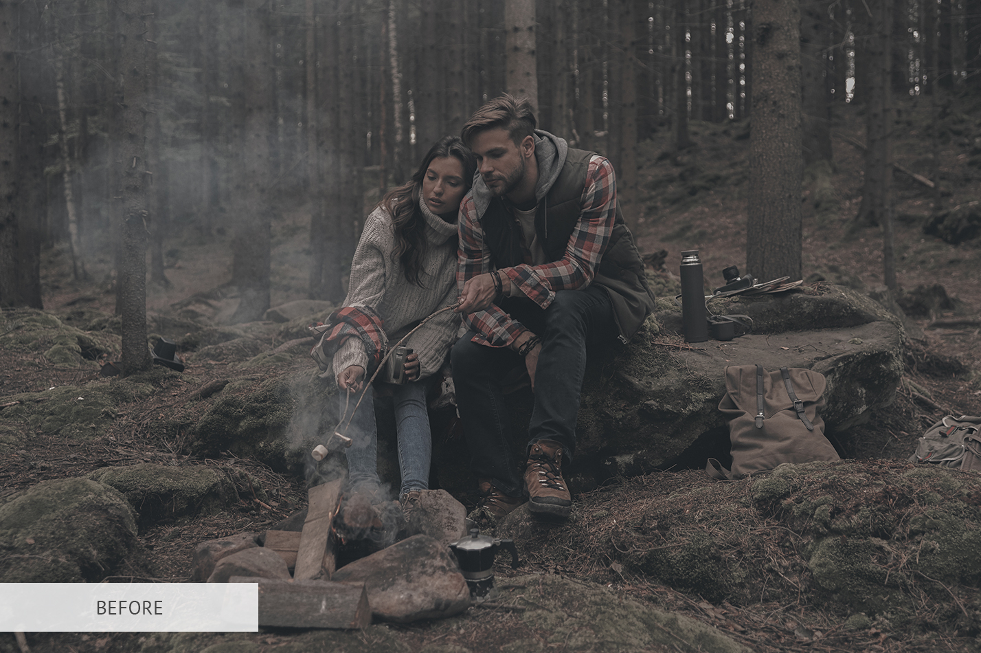 Photoshop Fog Overlay Bundle. Professional Fog Overlays for Photoshop