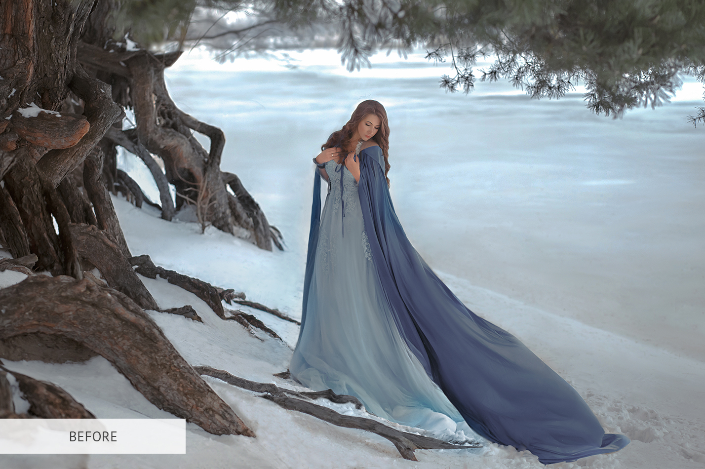 Artic Frost Photoshop Overlays – 30 Frost Overlays for Photoshop