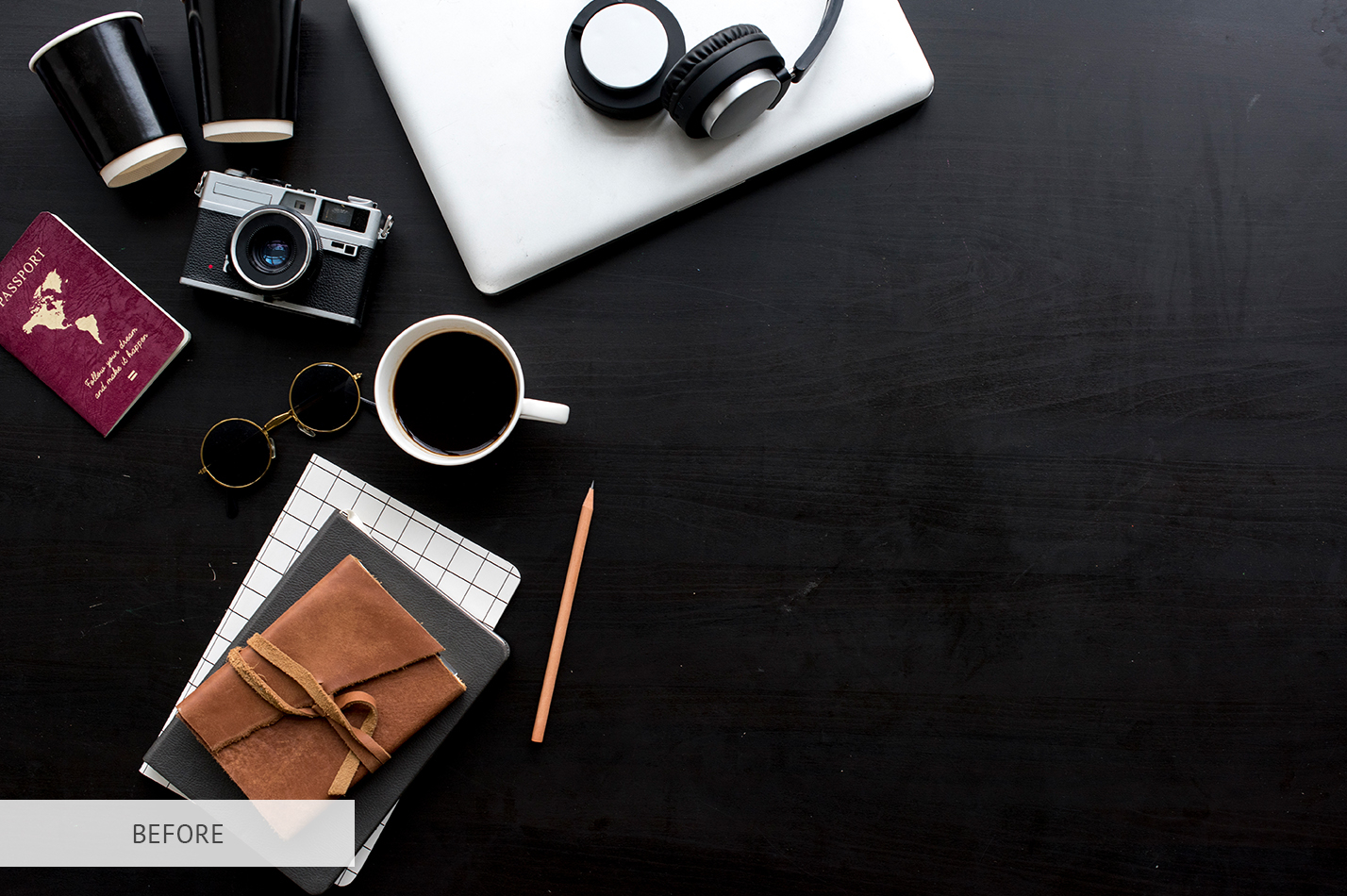 Black Photoshop Textures – 30 High-quality Black Background Textures