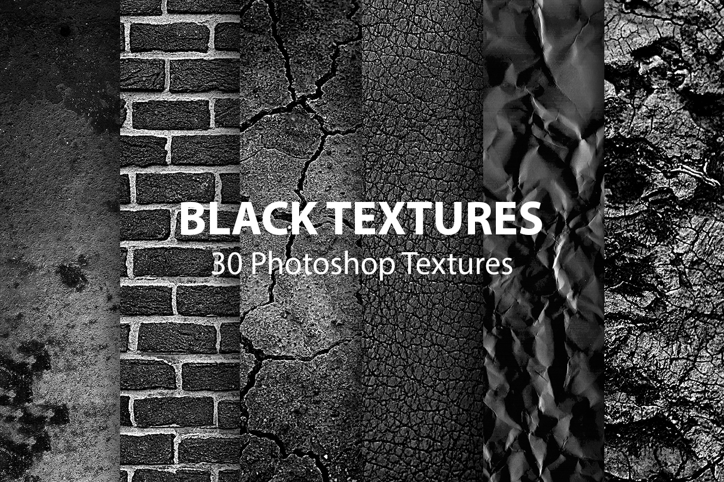 Black Photoshop Textures – 30 High-quality Black Background Textures