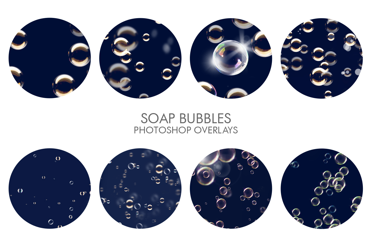 Professional Bubble Overlay Photoshop|Bubble Overlay for Photoshop