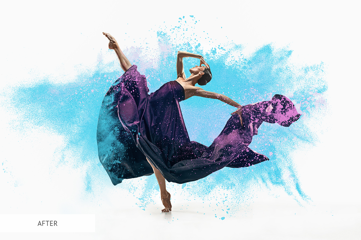 Color Powder Photoshop Overlays – 30 Unique PNG Overlays