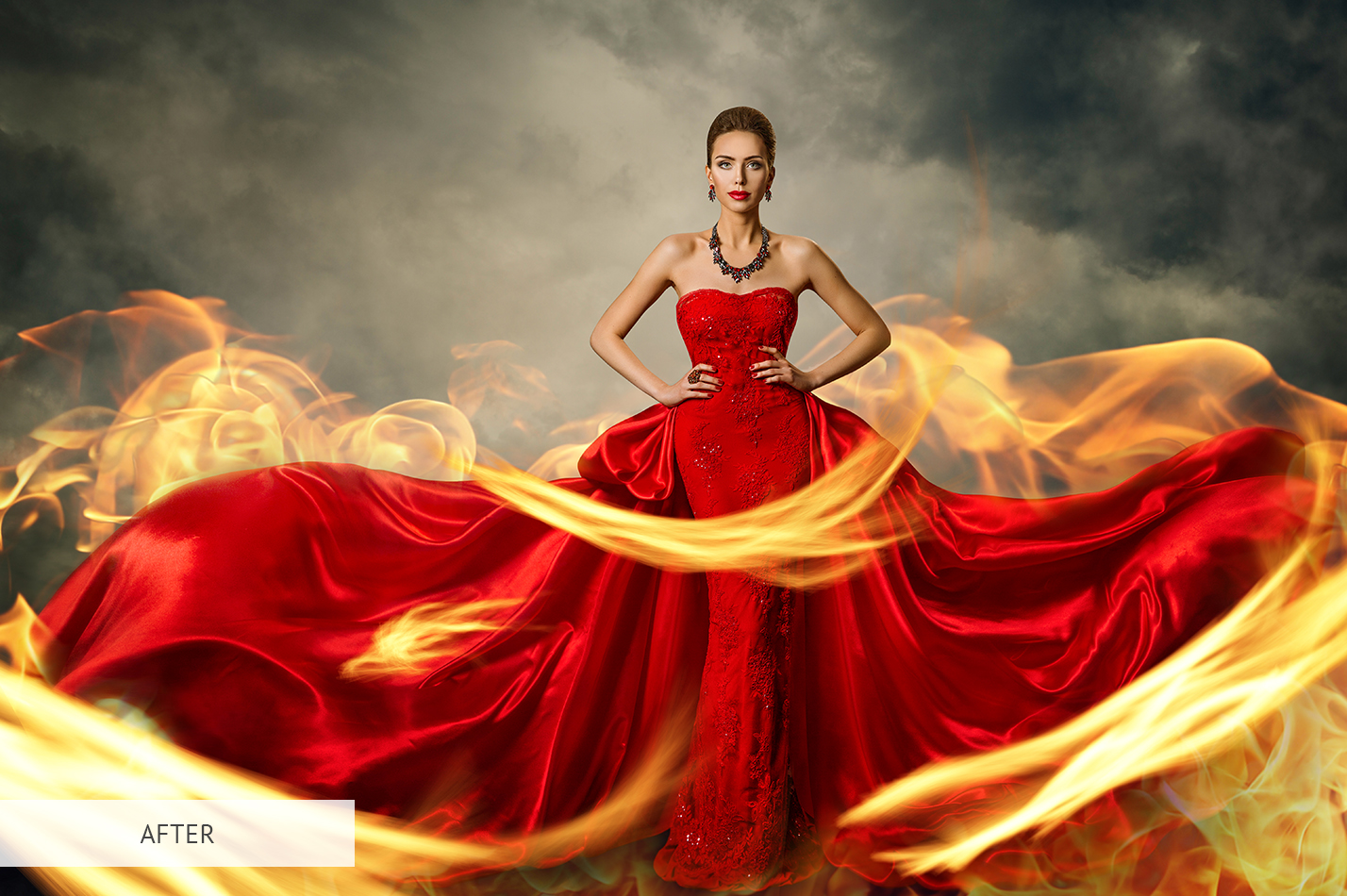Real Fire Photoshop Overlays – Premium Pack | 47 Fire Overlays