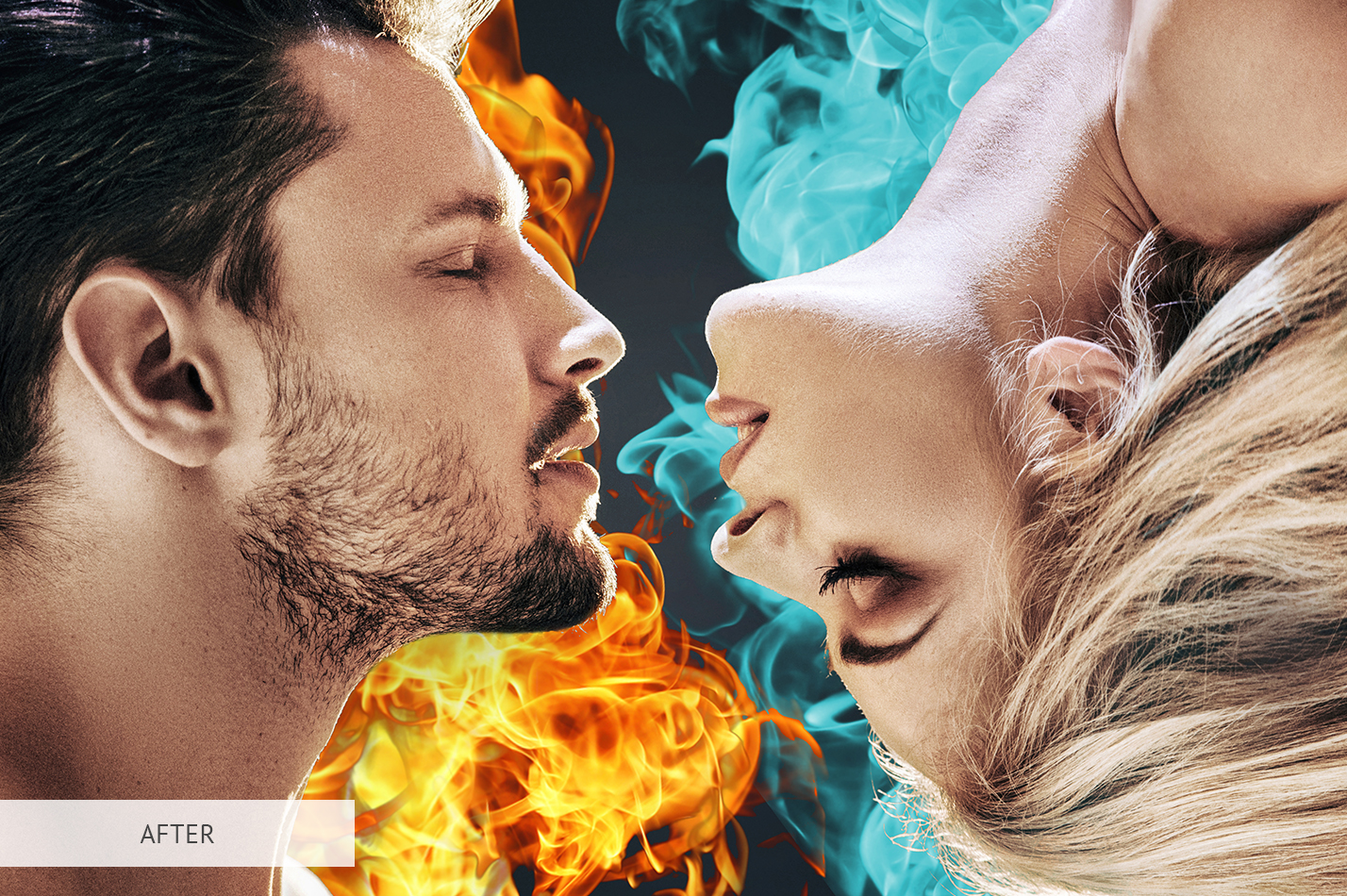 Real Fire Photoshop Overlays – Premium Pack | 47 Fire Overlays