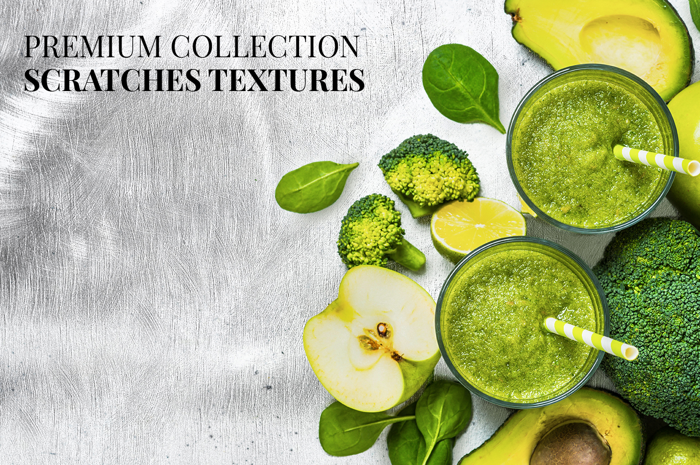 Scratches Photoshop Textures – Premium Collection