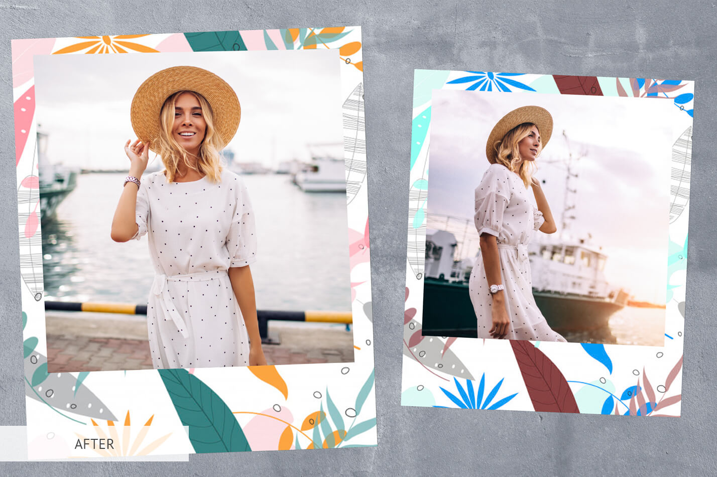 Polaroid Photos Photoshop Overlays – 30 Polaroid Overlays in Png